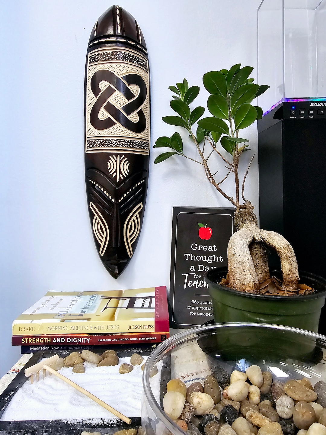 Adinkra Hand Carved Mask |african Home Decor| Ashanti Masks| African ...