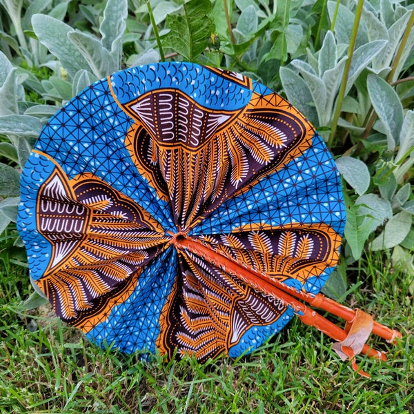 African Hand Fan - Etsy