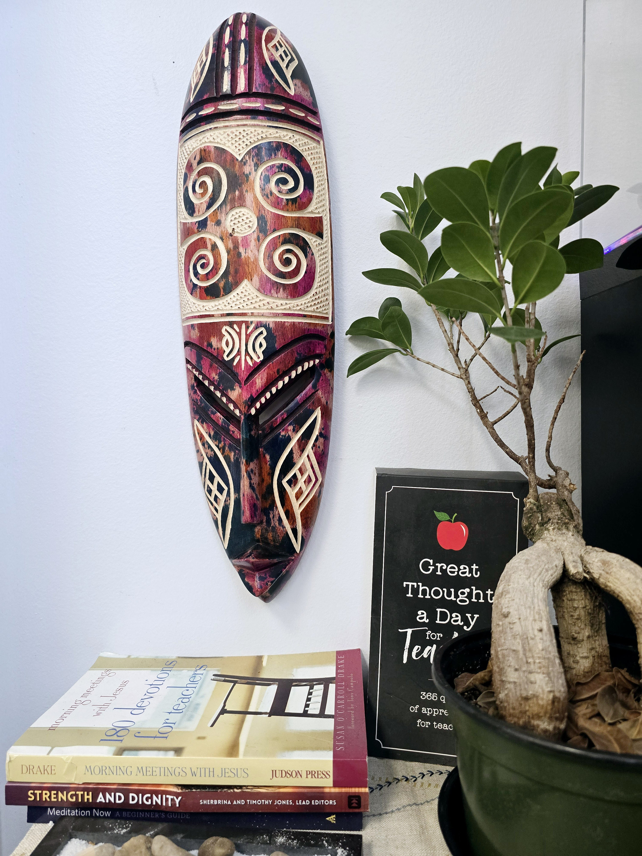 Adinkra Hand Carved Mask |african Home Decor| Ashanti Masks| African ...