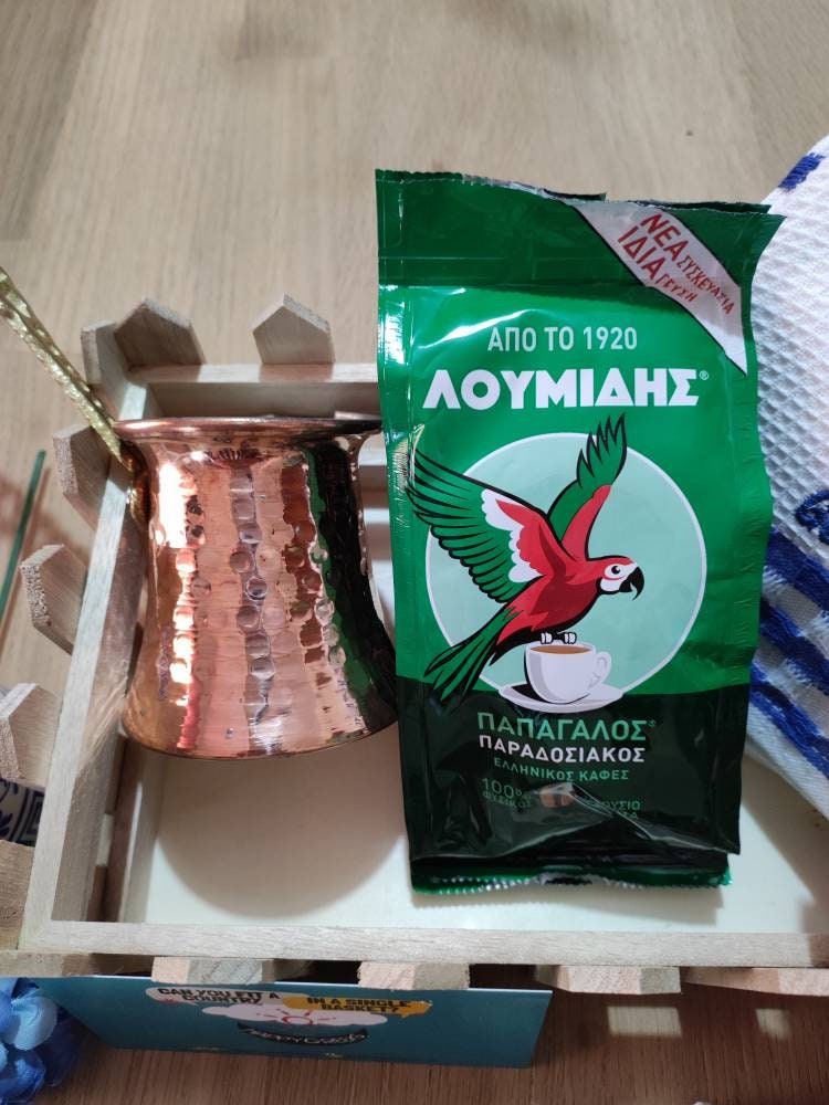 Greek Gift Basket Coffe Time Greek Traditional Coffe Pot - Etsy