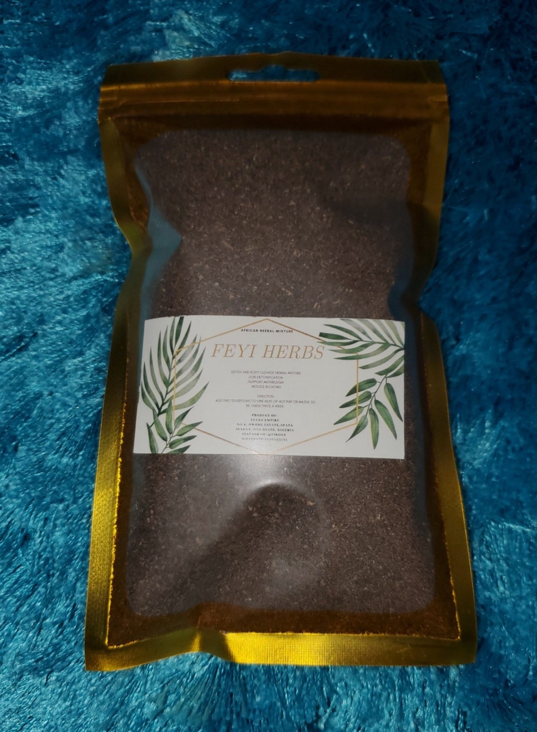 African Detox Powder Agunmu Jedi - Etsy