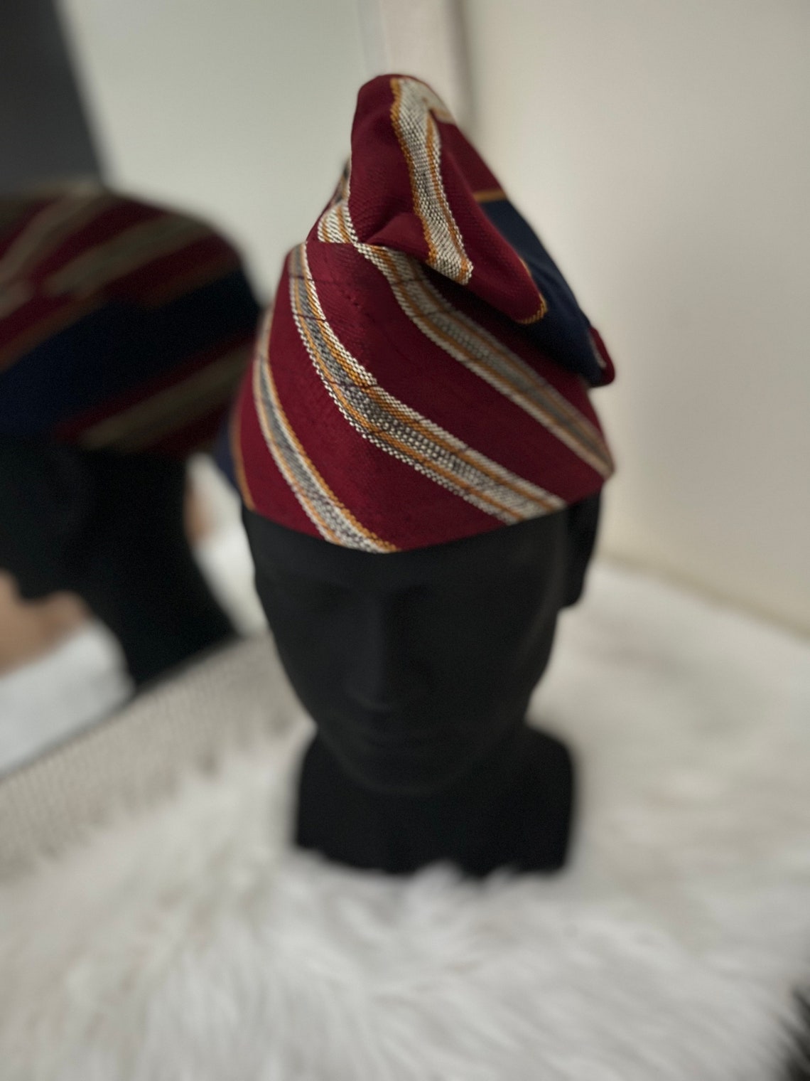 African Men Cap | Fila Ijebu| Men Aso Oke Cap| Nigerian Traditional Men ...