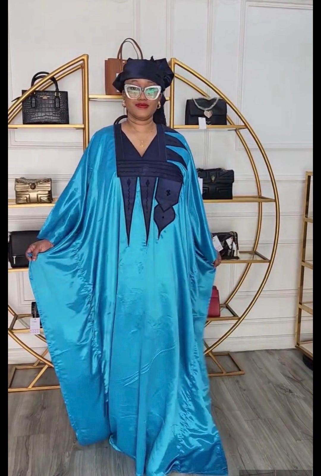 African Bubu. Liquid Mikado Boubou Kaftan. African Dress. - Etsy