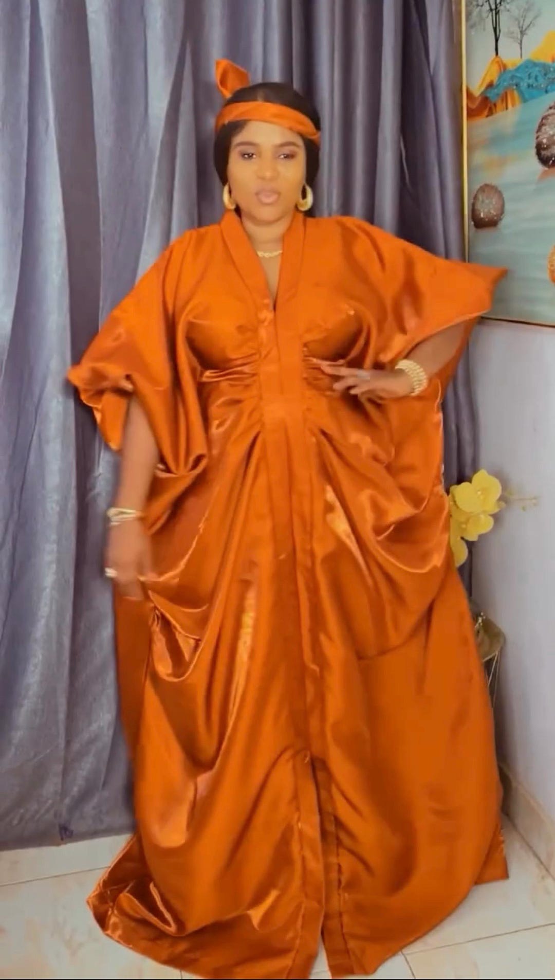 African Bubu. Liquid Mikado Boubou Kaftan. African Dress. - Etsy