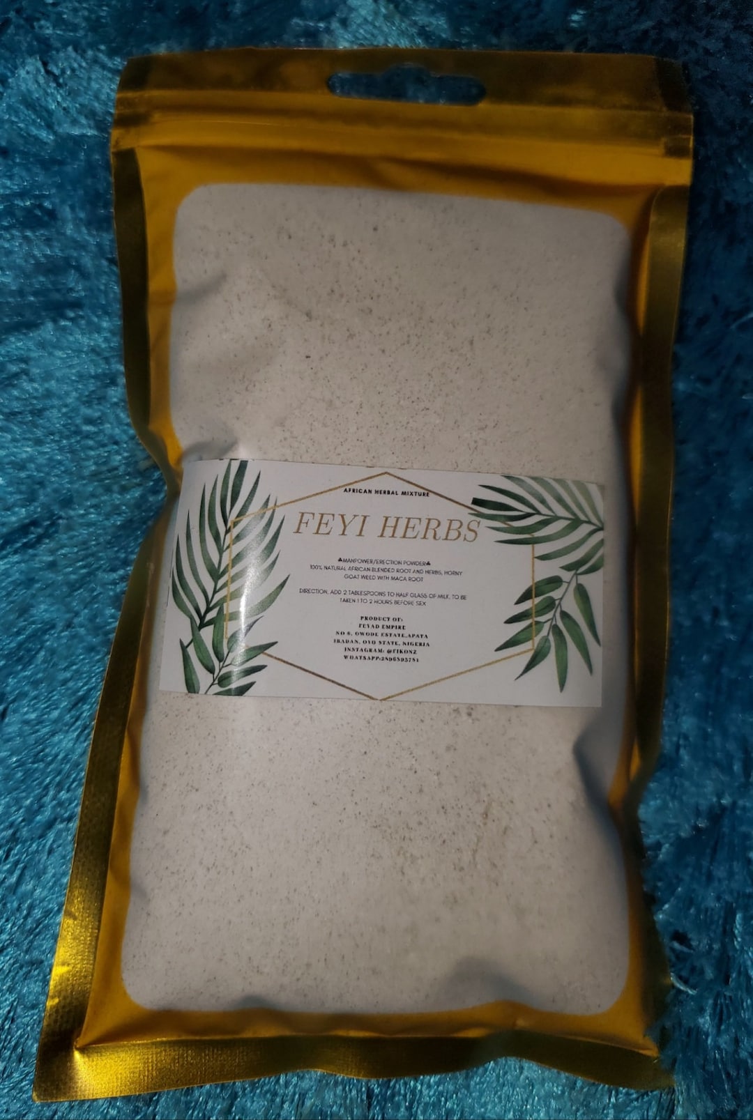 African Manpower Powder| ALE - Etsy