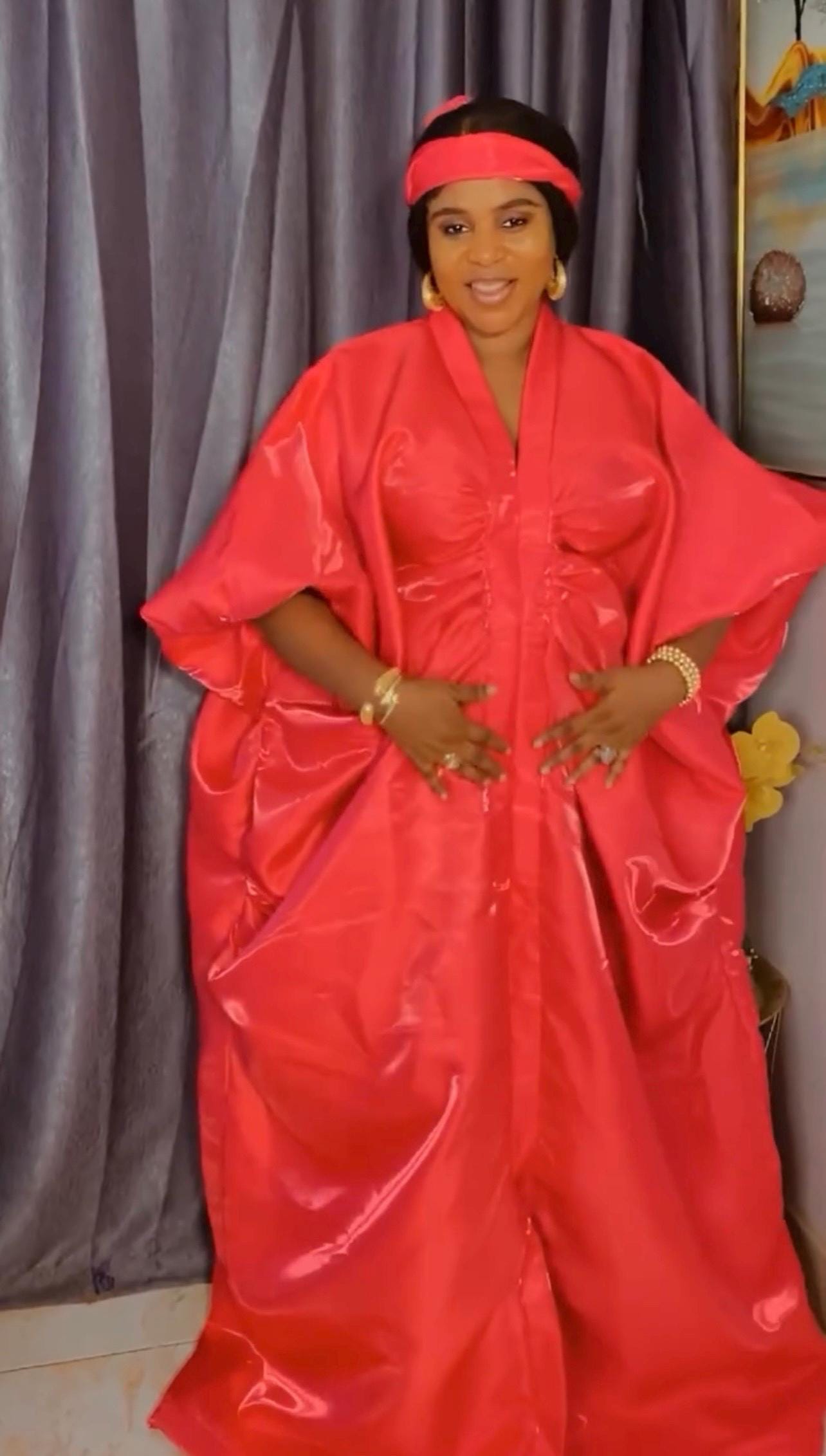 African Bubu. Liquid Mikado Boubou Kaftan. African Dress. - Etsy