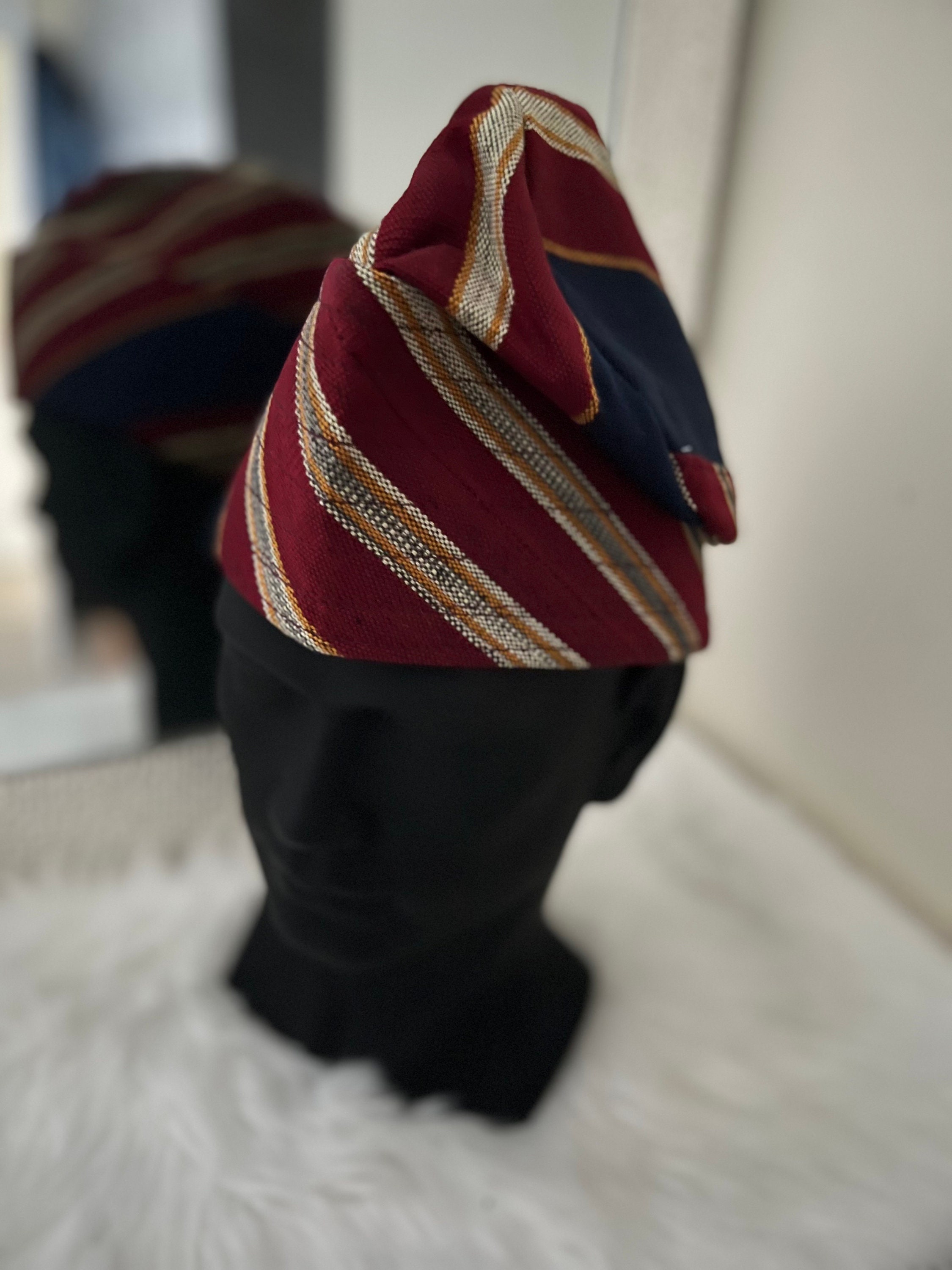 African Men Cap | Fila Ijebu| Men Aso Oke Cap| Nigerian Traditional Men ...