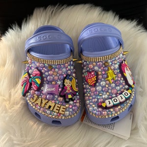 Big Kids Custom Bling Crocs **sizes 11-5** - Etsy