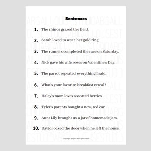 Speech Therapy Activities Speech Therapy Materials SLP Notebook ...