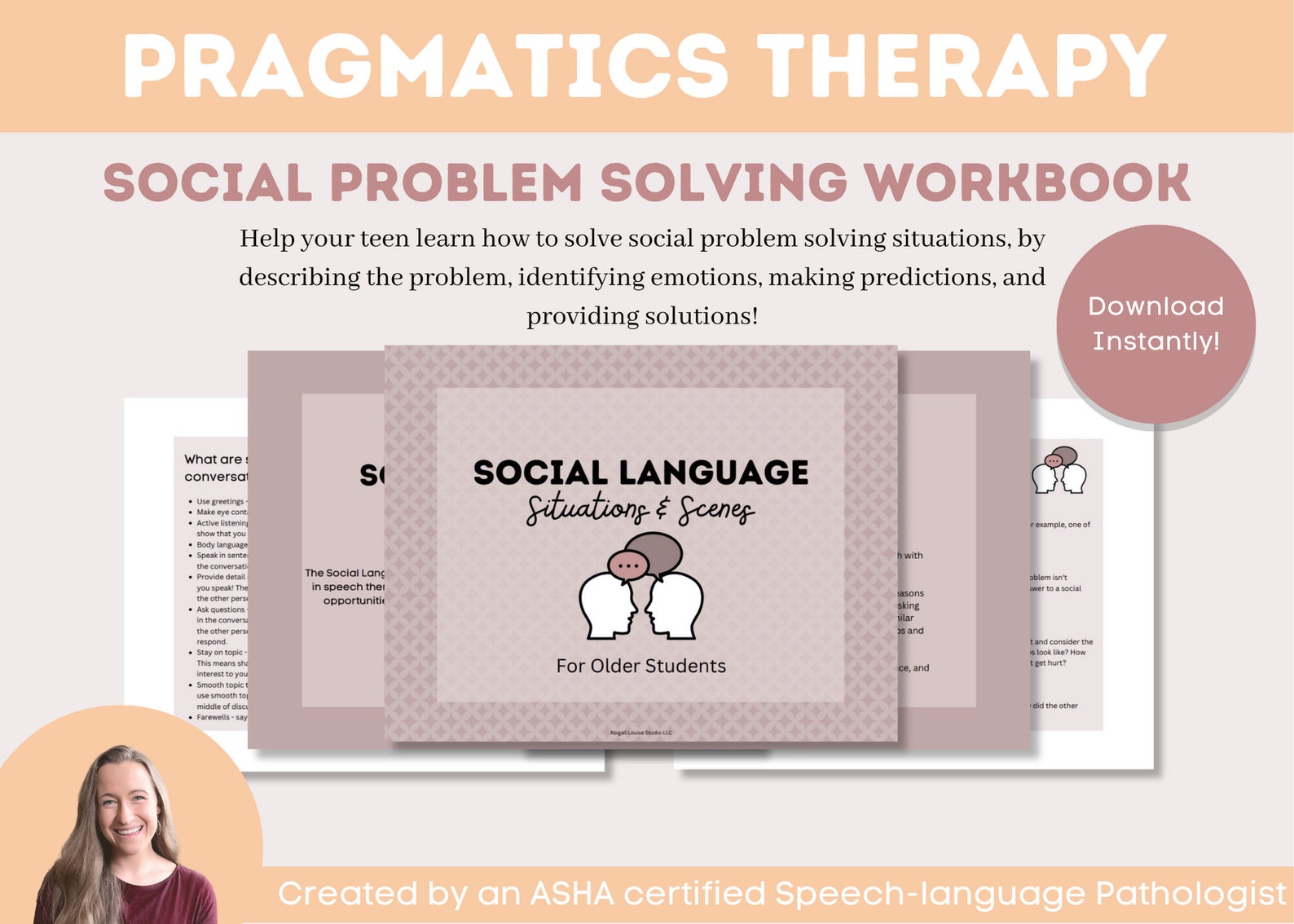 Social Problem Solving Pragmatics Therapy for Teens Social Skill ...