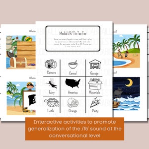 Articulation Games Speech Therapy R Sound Activities Speech Therapy ...