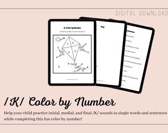 Slp Coloring Page - Etsy