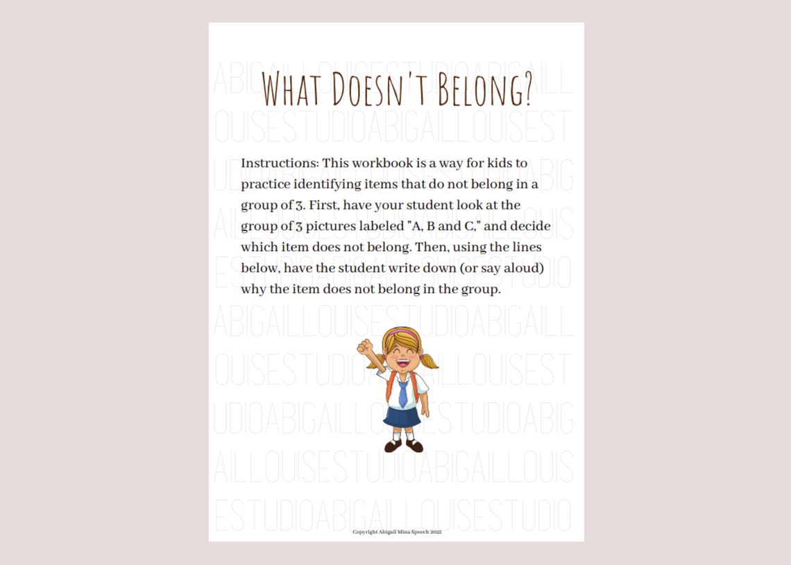 SLP Materials for Speech Therapy Activities WH Questions Workbook for ...