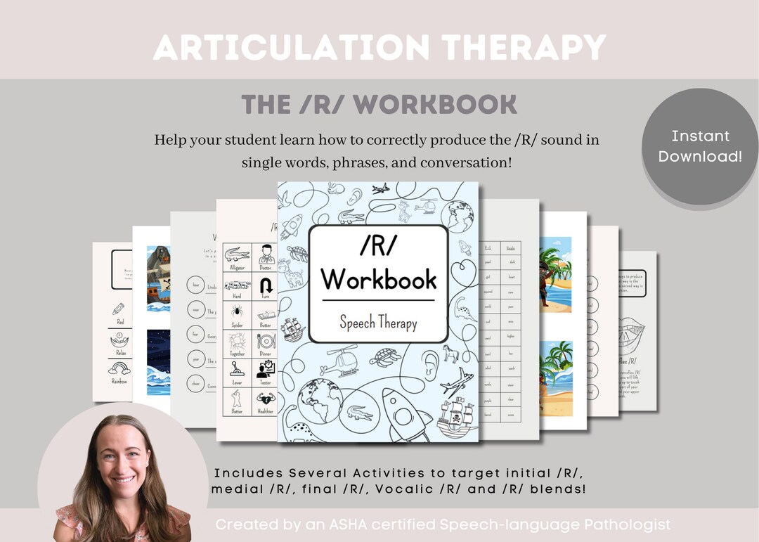 Articulation Games Speech Therapy R Sound Activities Speech Therapy ...