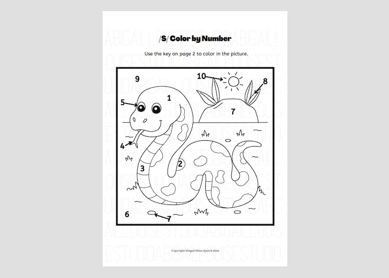 Articulation Speech Therapy Coloring Book SLP Materials Speech Therapy ...