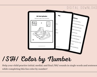 Slp Coloring Page - Etsy