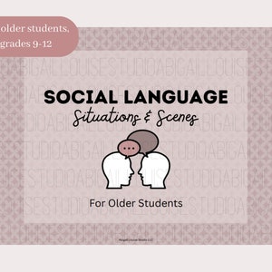 Social Problem Solving Pragmatics Therapy for Teens Social Skill ...