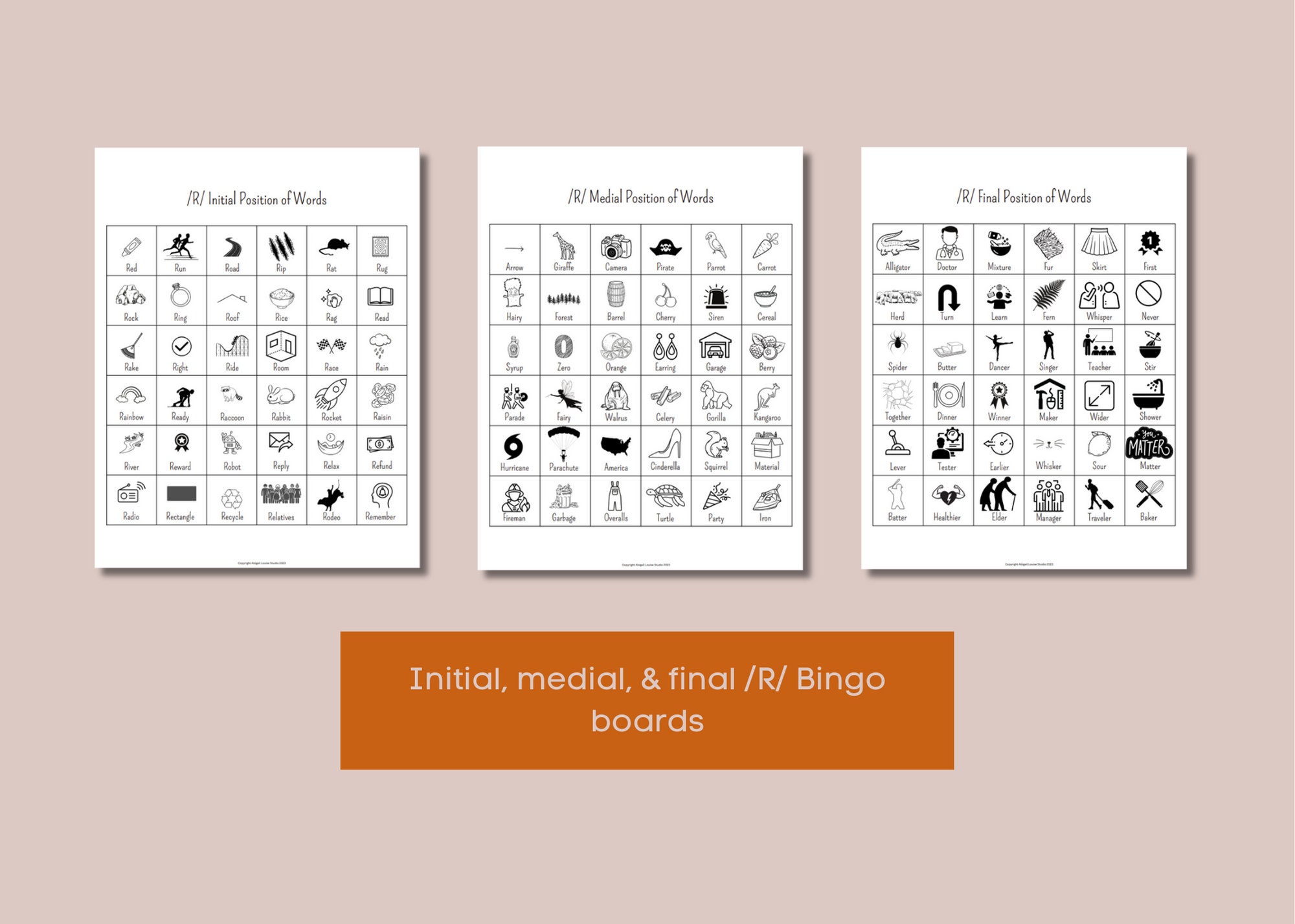 Articulation Games Speech Therapy R Sound Activities Speech Therapy ...