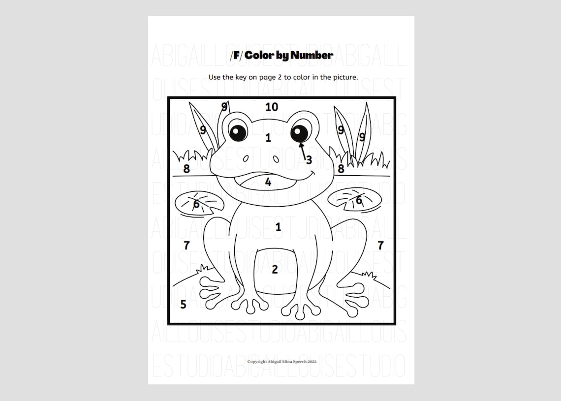 Articulation Speech Therapy Coloring Book SLP Materials Speech - Etsy