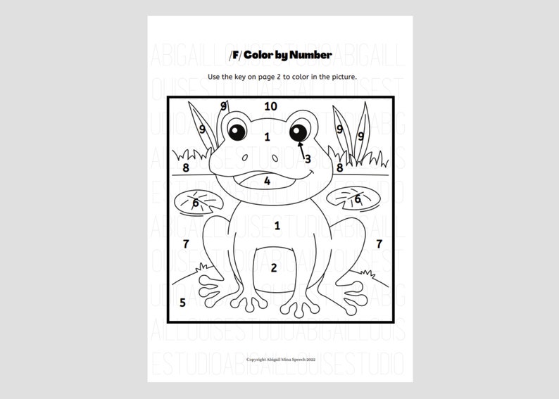Articulation Speech Therapy Coloring Book SLP Materials Speech Therapy ...