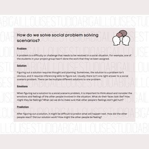 Social Problem Solving Pragmatics Therapy for Teens Social Skill ...