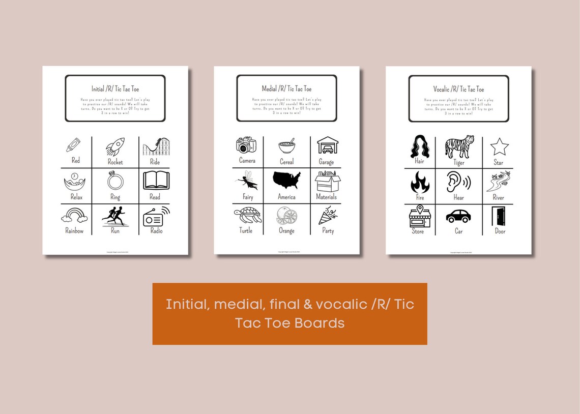 R Sound Articulation Speech Therapy Materials Pirate Themed Speech ...