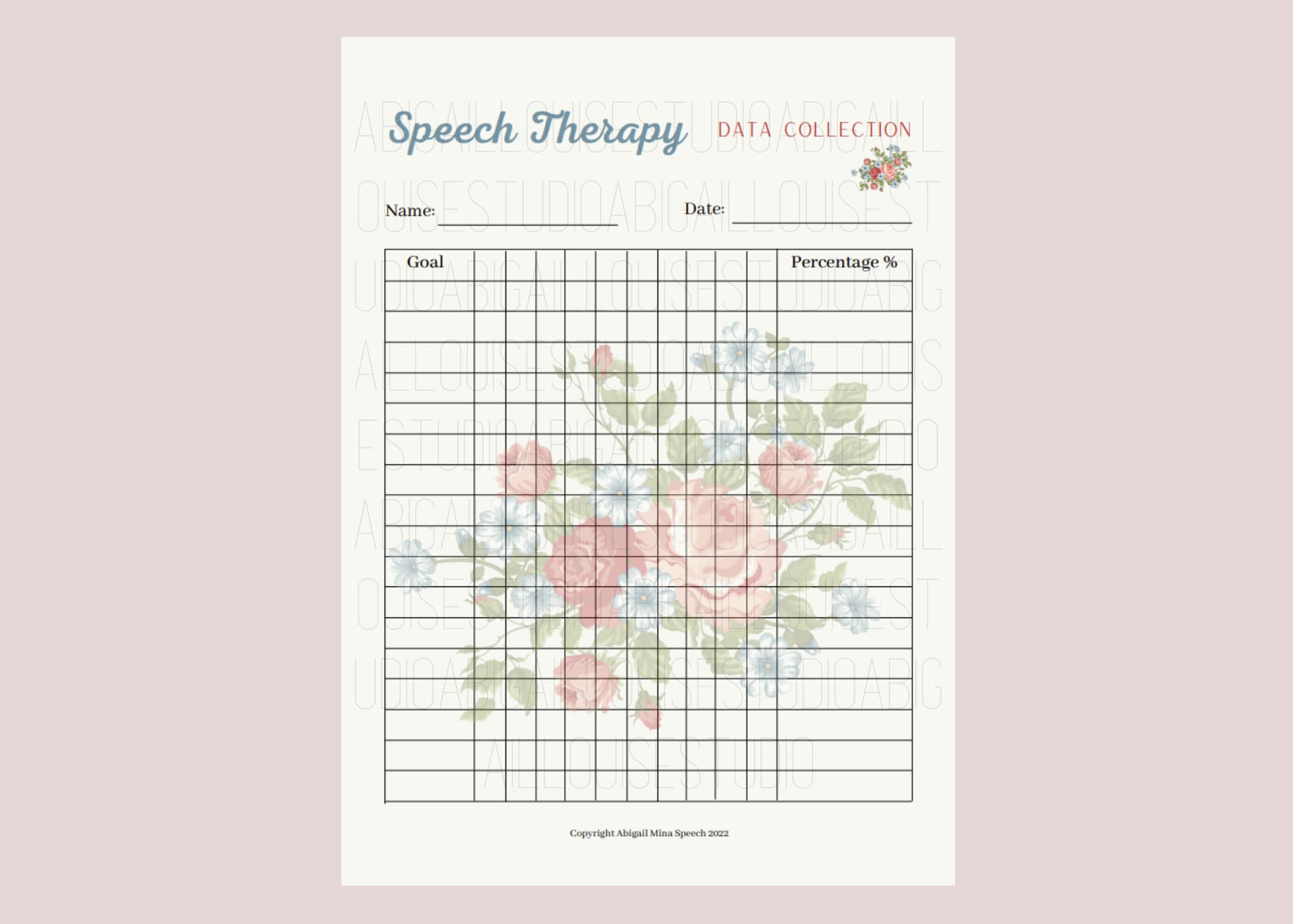 Speech Therapy Data Collection SLP Data Sheets Speech Pathology Data ... Speech Therapy Data Collection SLP Data Sheets Speech Pathology Data ...