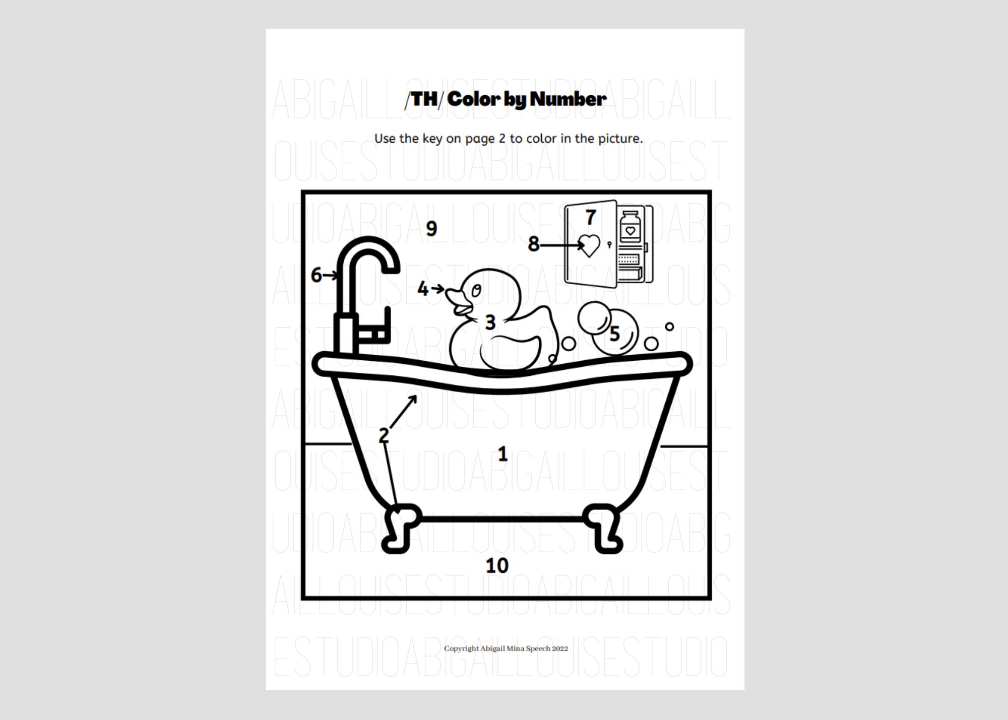 Articulation Speech Therapy Coloring Book SLP Materials Speech Therapy ...