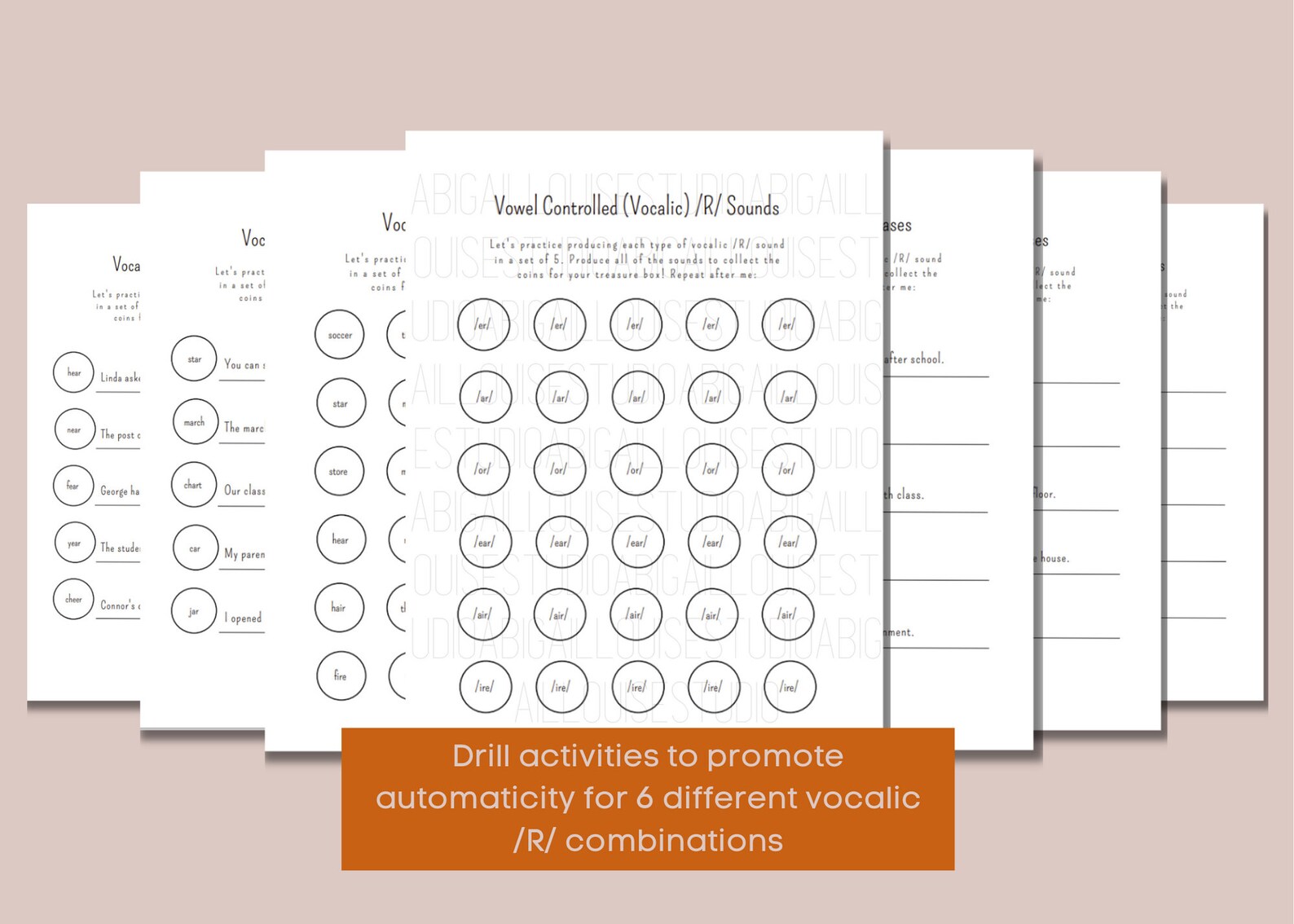 R Sound Articulation Speech Therapy Materials Pirate Themed Speech ...