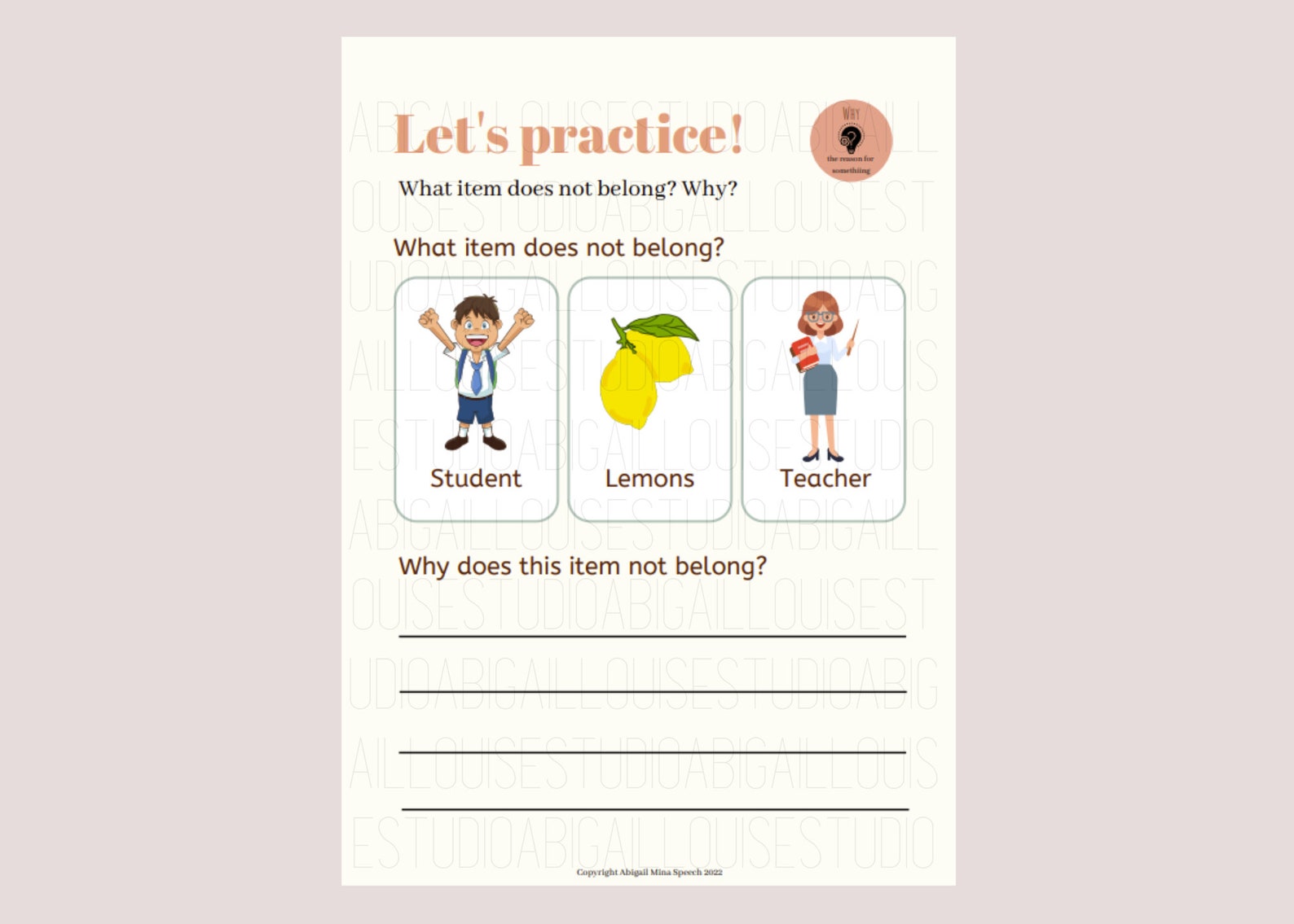 SLP Materials for Speech Therapy Activities WH Questions Workbook for ...