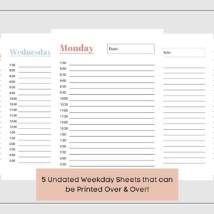 School Digital Planner SLP School Planner Organizer Speech Therapy ...