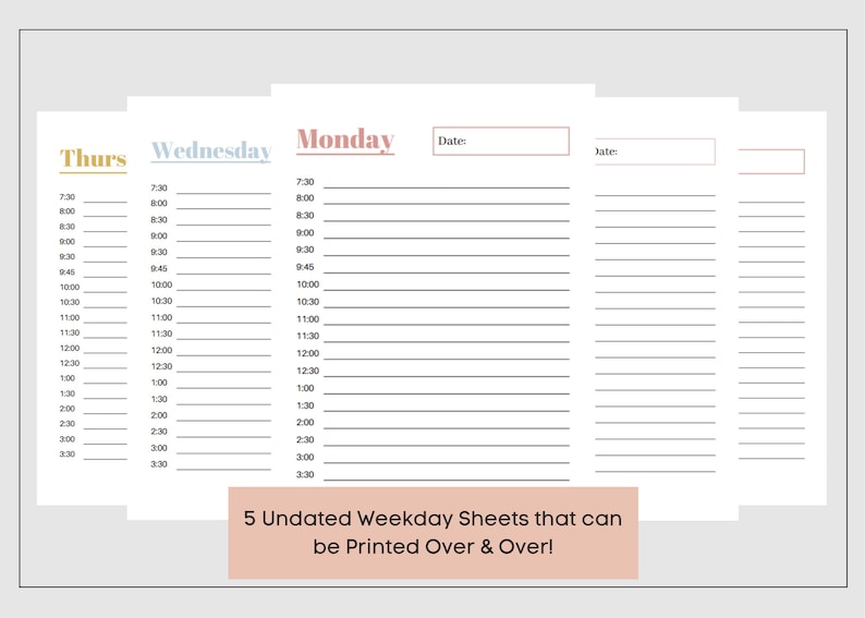 School Digital Planner SLP School Planner Organizer Speech - Etsy