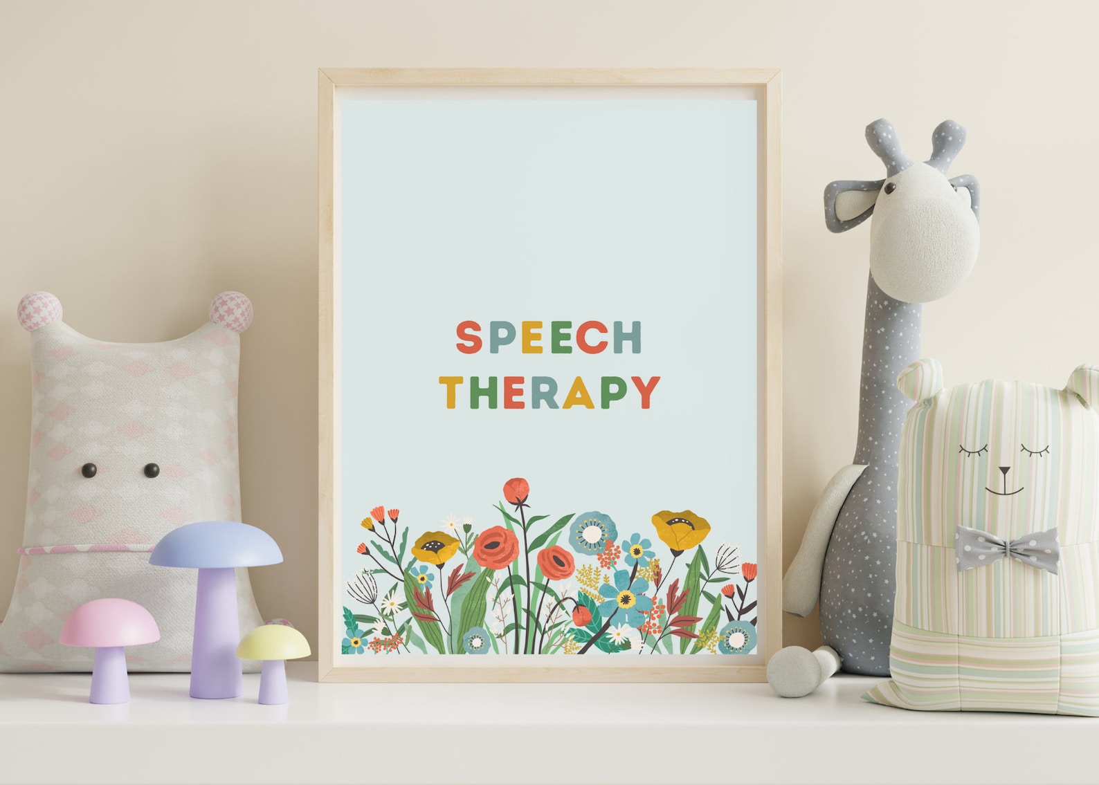 SLP Poster Speech Language Pathology Print SLP Decor Speech Therapy ...