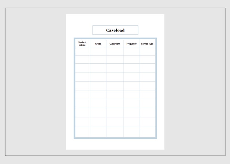 School Digital Planner SLP School Planner Organizer Speech - Etsy