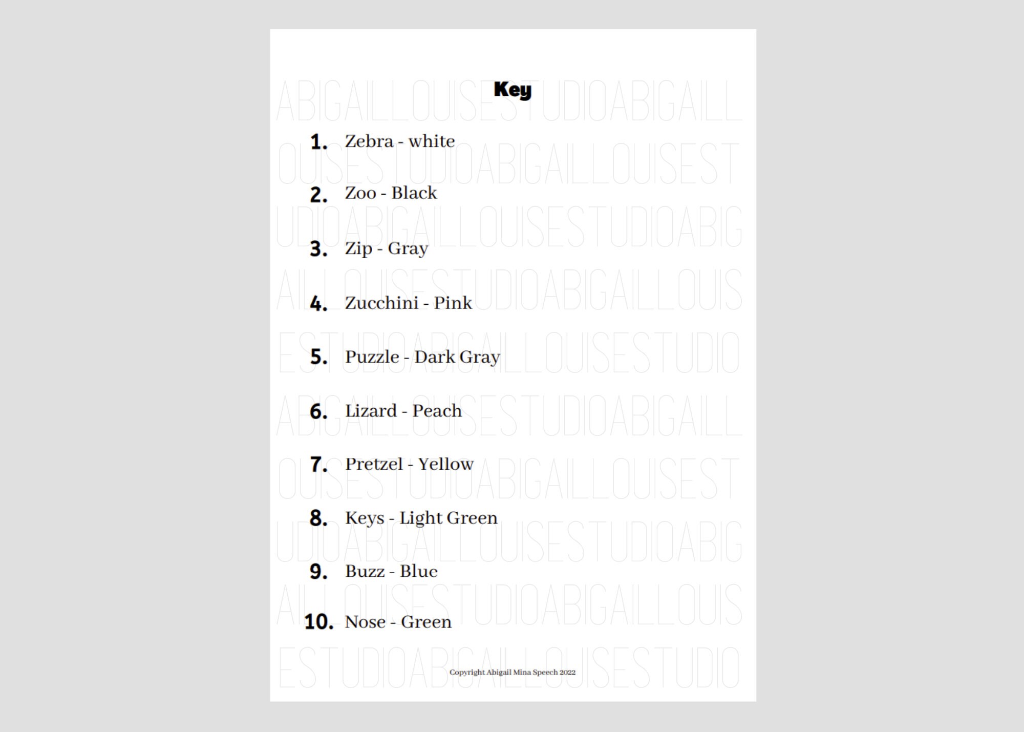 Articulation Activity for Kids Speech Sound Therapy SLP Materials ...