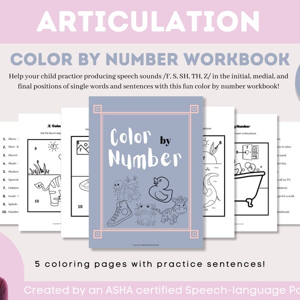 Speech Therapy Activities Speech Therapy Materials SLP Notebook ...