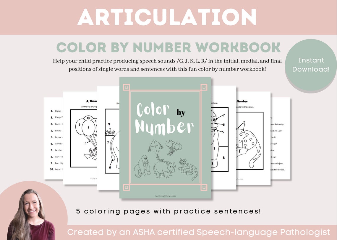 Speech Therapy Activities Speech Therapy Materials SLP Notebook ...