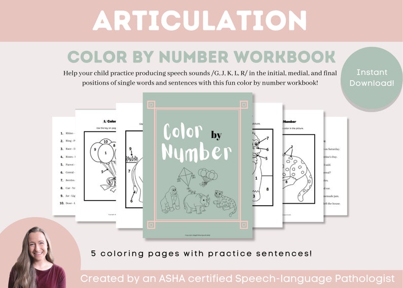 Speech Therapy Activities Speech Therapy Materials SLP Notebook ...