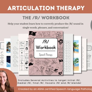 Speech Therapy Materials for School SLP | Articulation Activities for ...