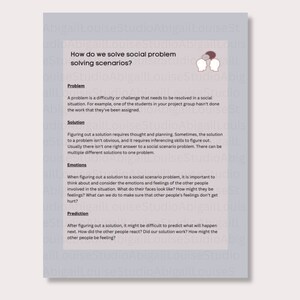 Social Language Pragmatics Therapy High School Social Problem Solving ...