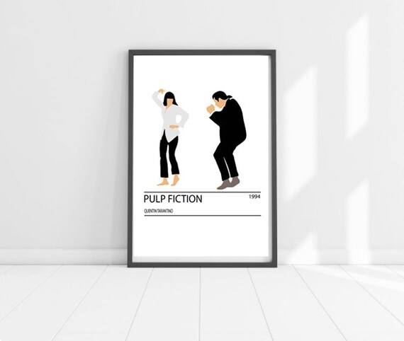 Pulp Fiction Dance Poster