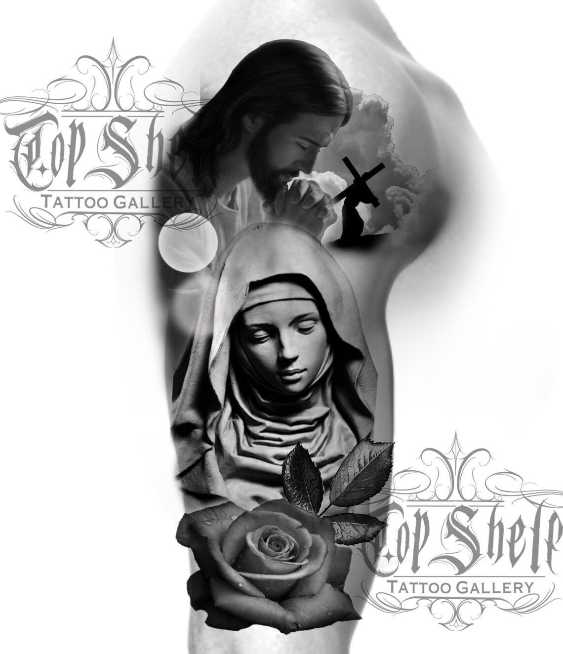 Religious Realism Tattoo Brush Set - Etsy