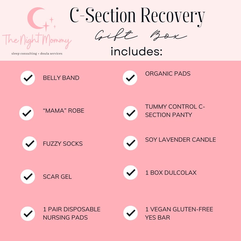 Ultimate C-section Recovery Support Gift Box - Etsy