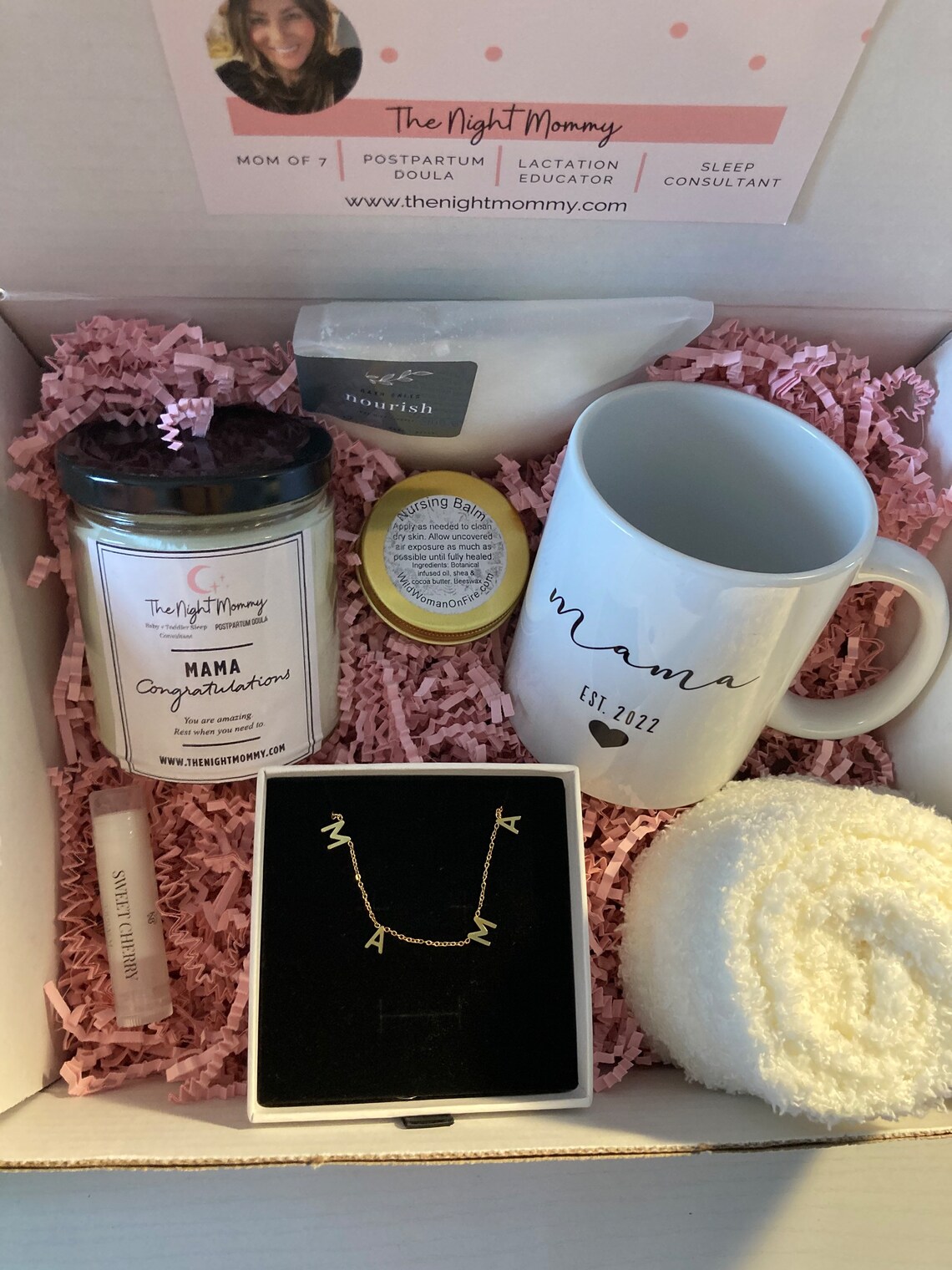 New Mama Pampering Gift Box - Etsy
