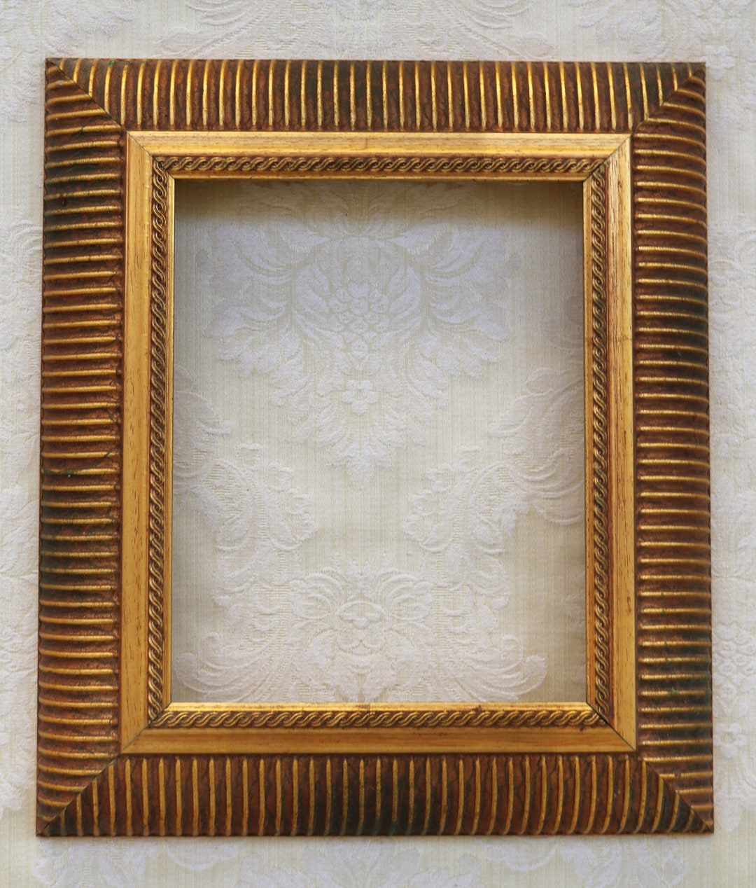 Vintage Gilded Wooden Frame in Empire Style - Etsy