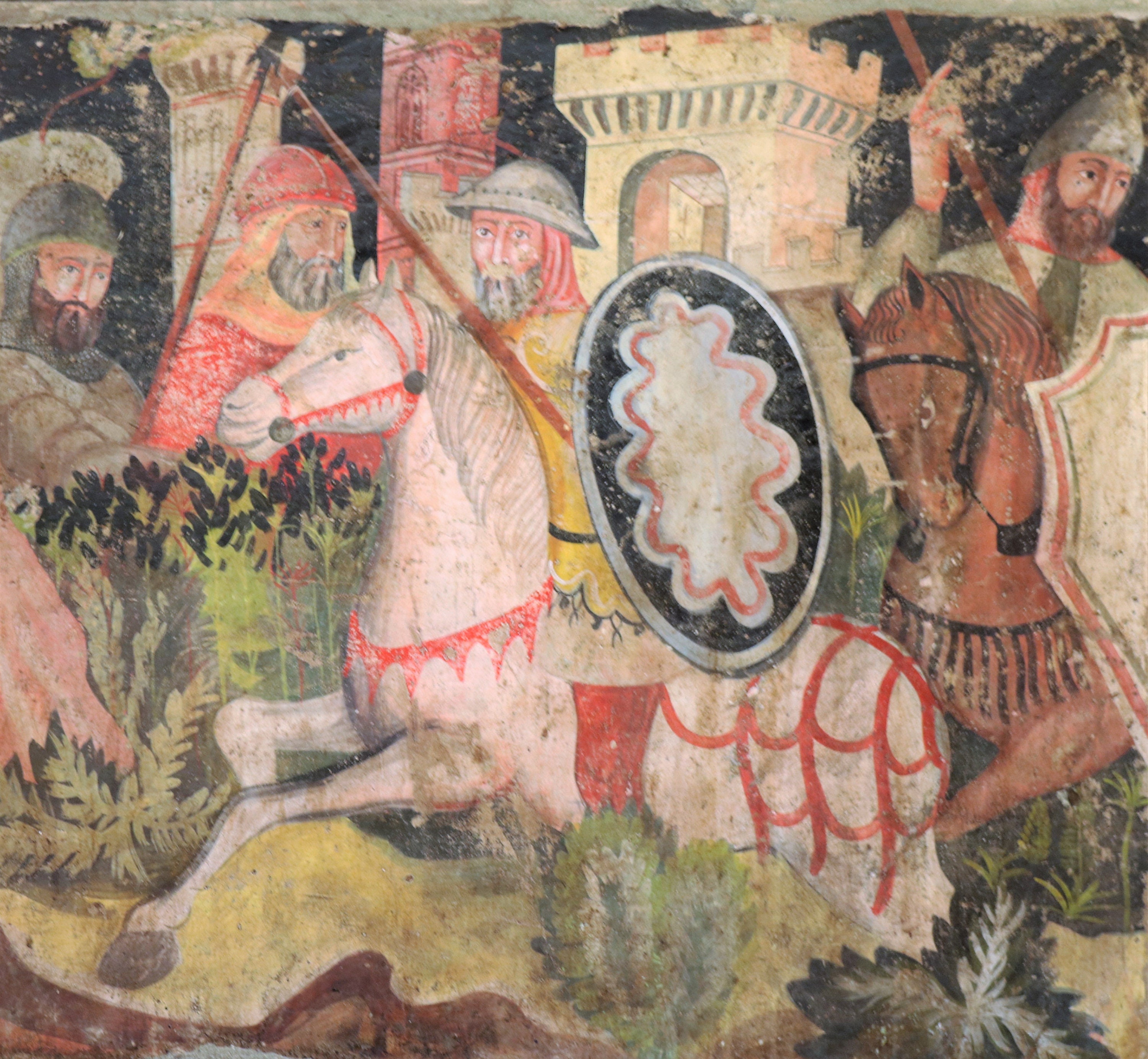 Detail of a Medieval Scene - Etsy