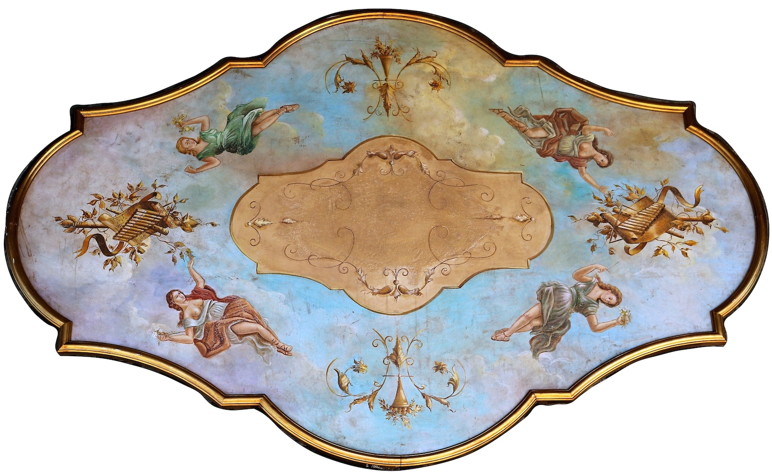Allegory, Fresco Ceiling - Etsy
