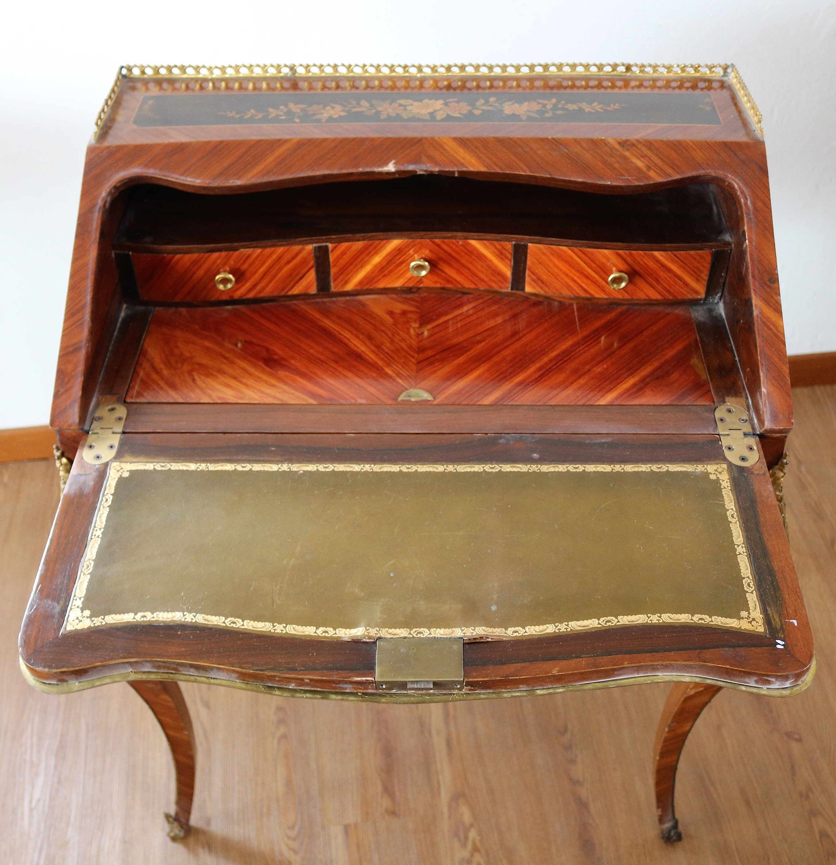 Louis XV French Flap Desk - Etsy