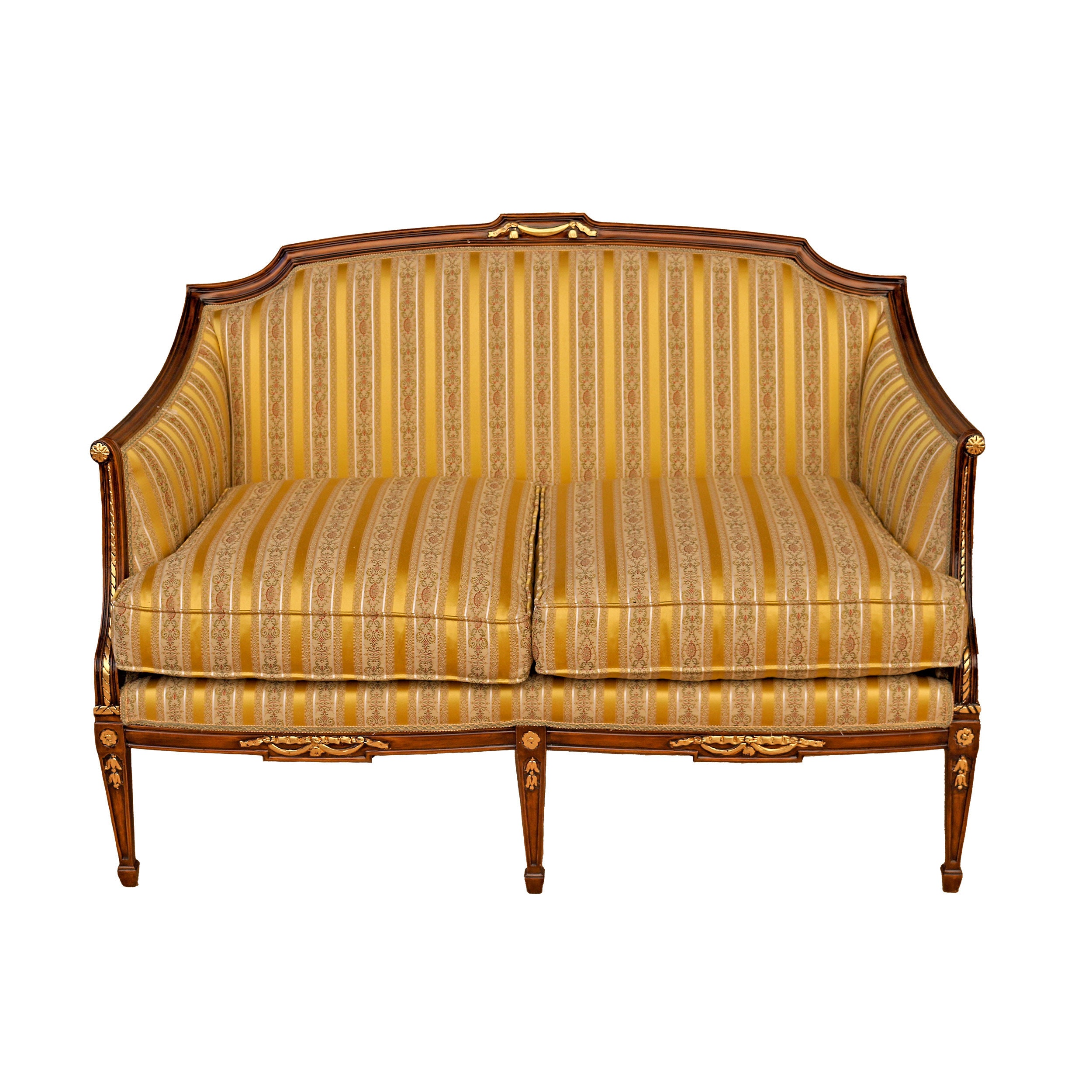 Two Seater Sofa in Louis XVI Style - Etsy