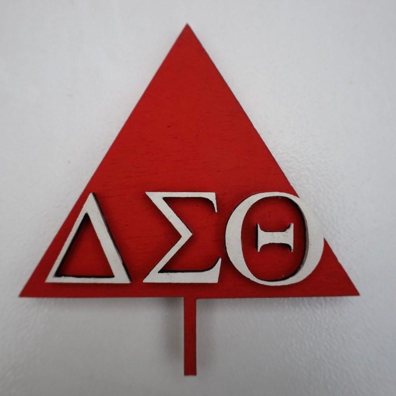 Delta Sigma Theta Cake Topper - Etsy